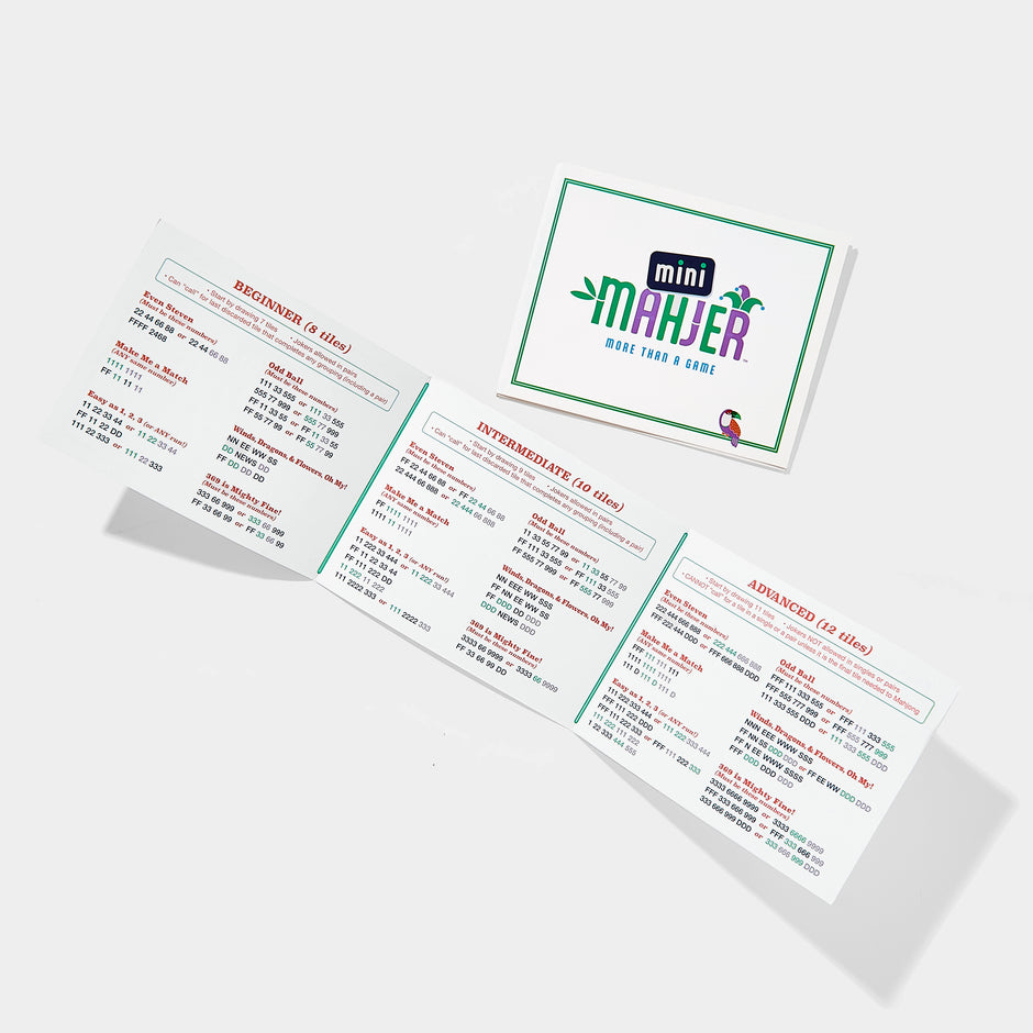 Mini Mahjer Cards