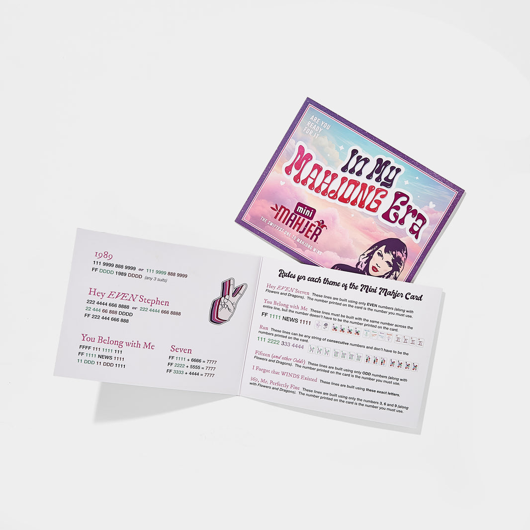 Mini Mahjer Cards