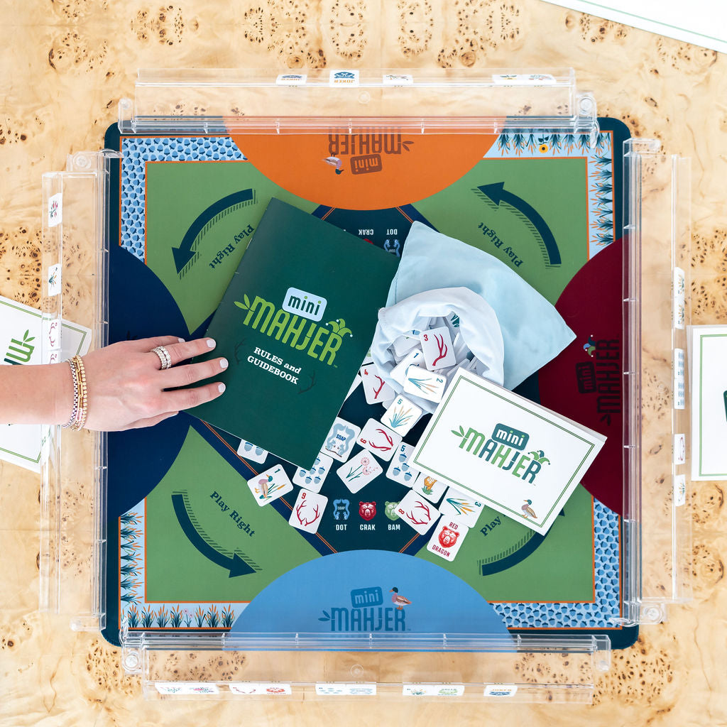 Kids' Mahjong Set: Woodlands Edition - Mini Mahjer